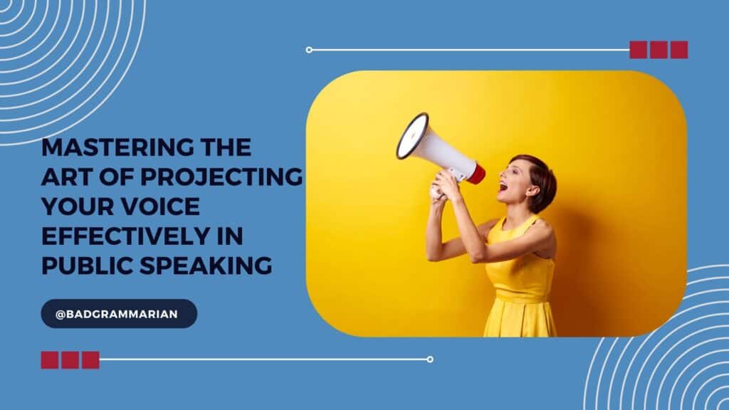 Mastering the Art of Projecting Your Voice Effectively in Public Speaking